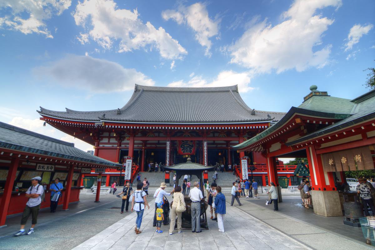 Il Sensō-ji, il tempio buddhista più antico e importante di Tōkyō