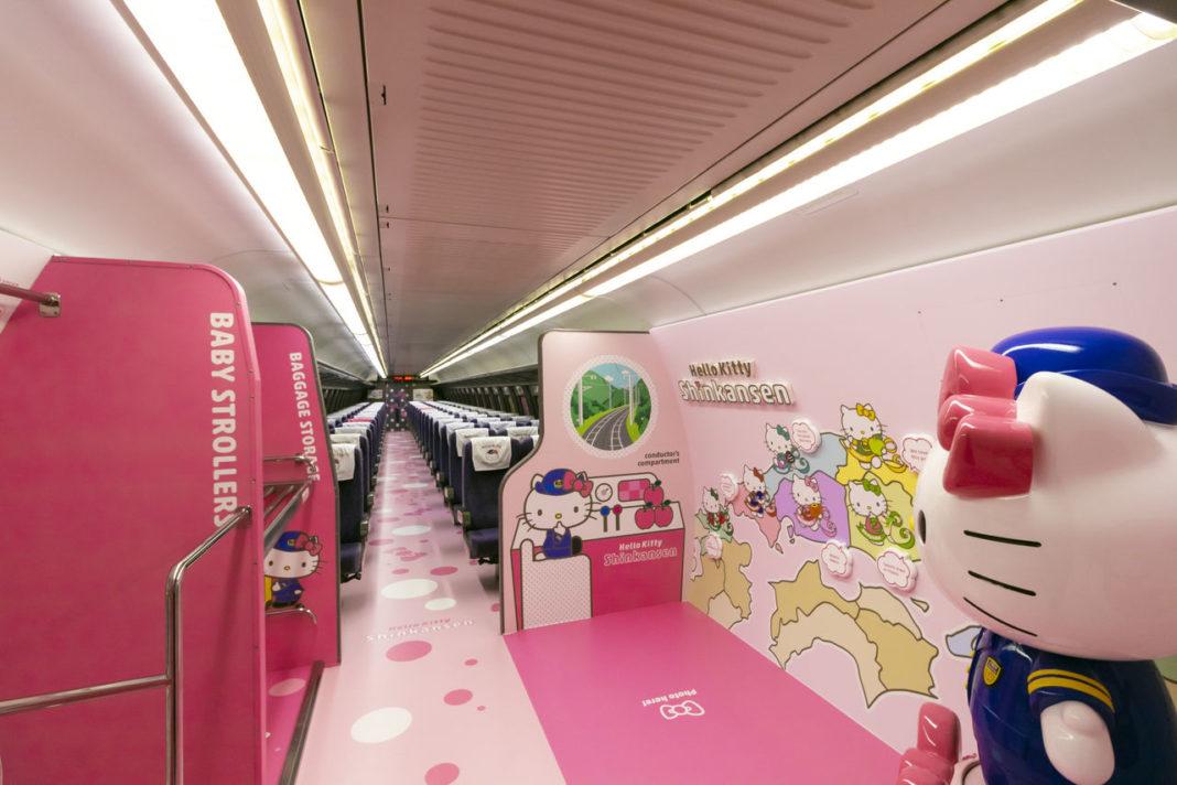 In viaggio con Hello Kitty sui treni "proiettile" giapponesi - Ohayo!