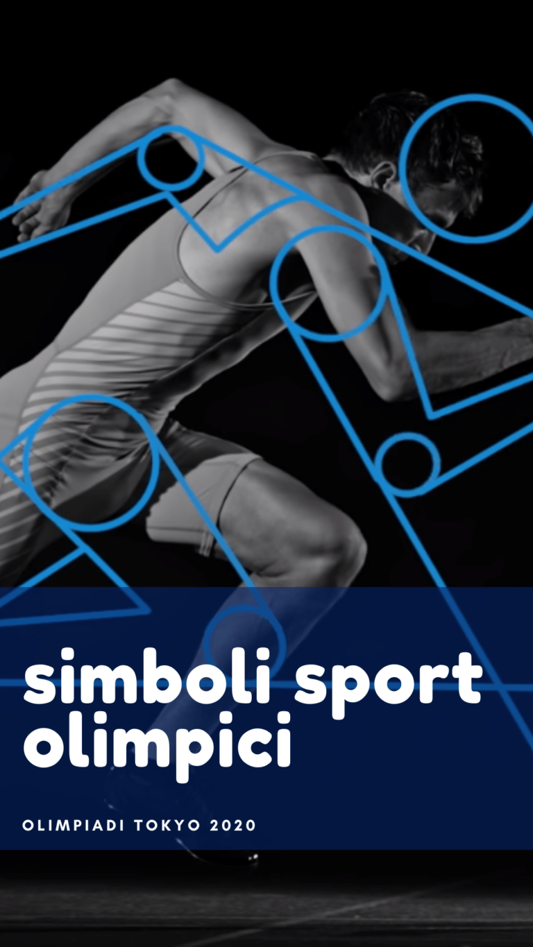 I simboli degli sport per le olimpiadi Tokyo 2020 - Ohayo!